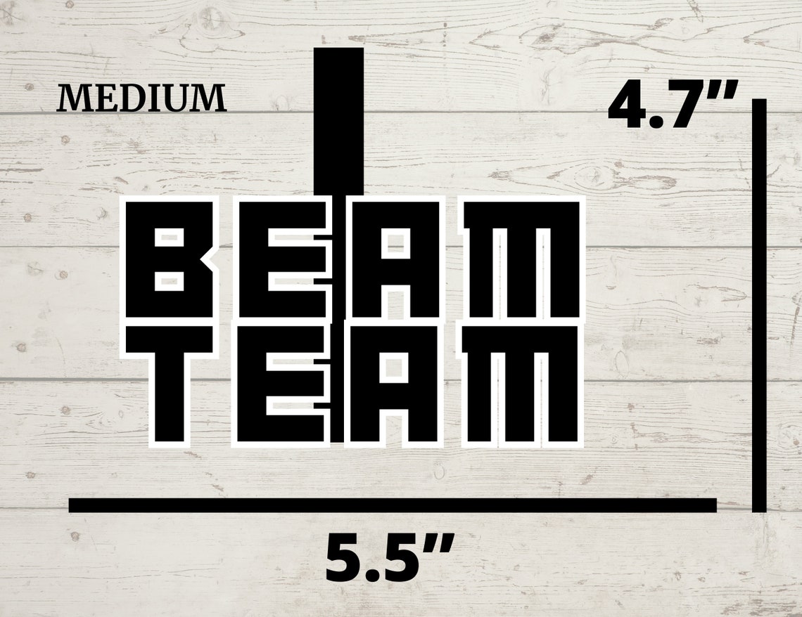 Beam Team Sacramento Kings Decal for Windows, Tumbler, Laptop Sticker ...