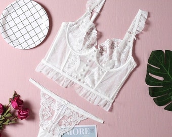 Sexy Frilly Lace - Etsy