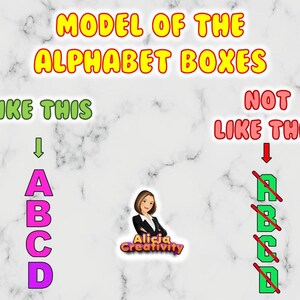 Alphabet Boxes, 3D Alphabet, 3D Letters, Svg, Studio, Diy, Shaker ...