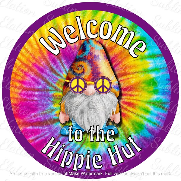Hippie Sign - Etsy