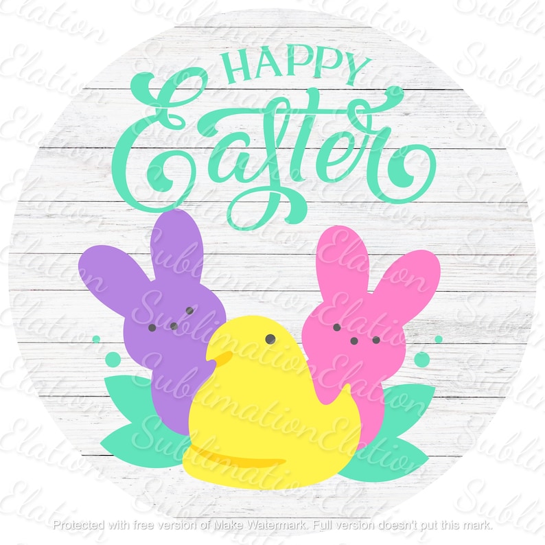Happy Easter Peeps - Etsy