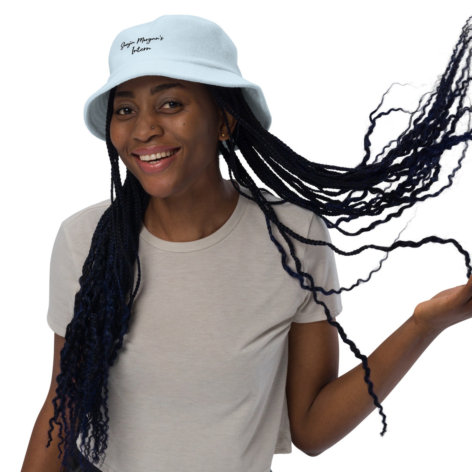 Sonja Morgan's Intern - RHONY Terry Cloth Bucket Hat - Etsy