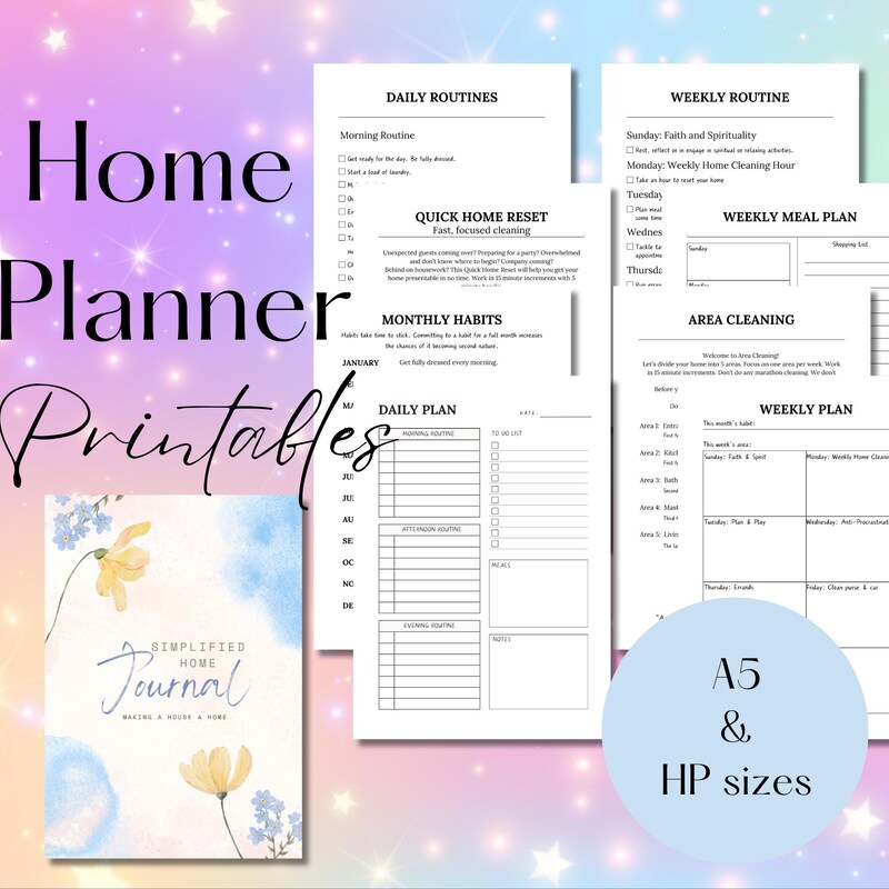 Flylady Control Journal - Etsy