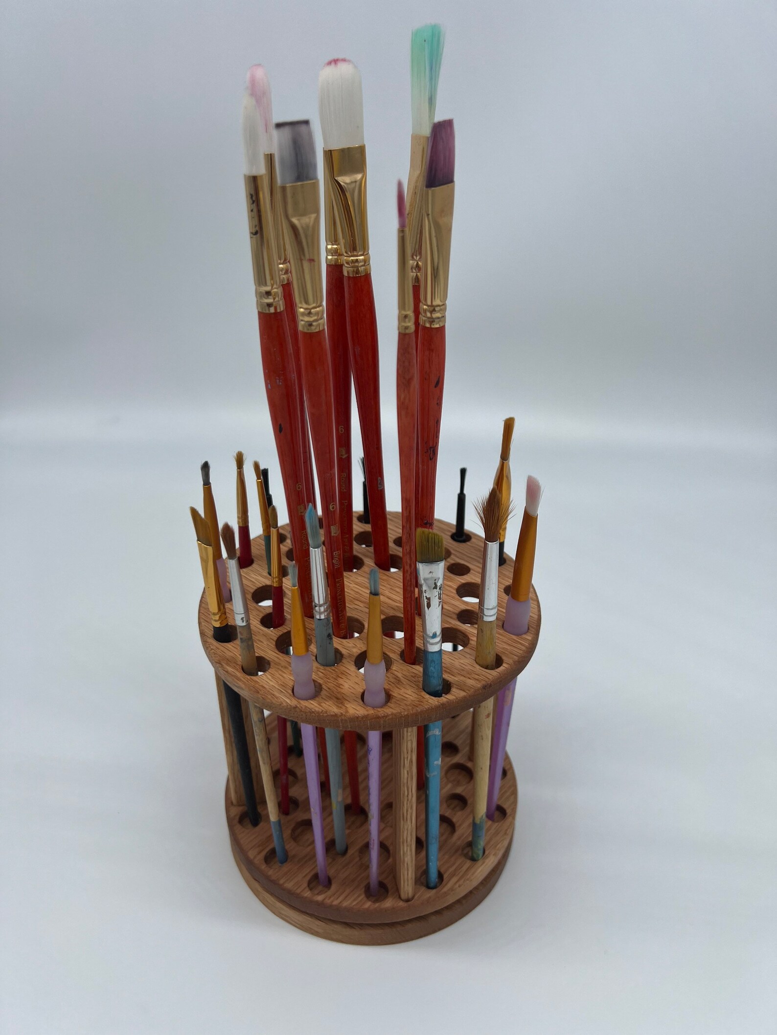Rotating Paint Brush Holder for Big and Small Brushes - Etsy