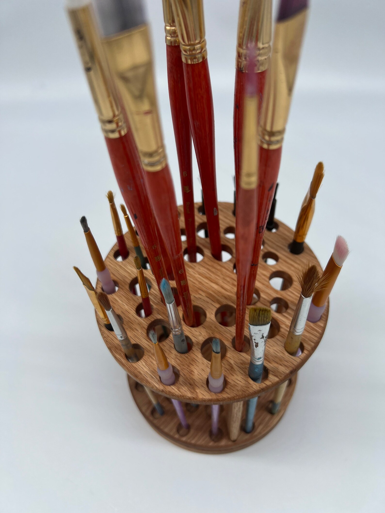 Rotating Paint Brush Holder for Big and Small Brushes - Etsy
