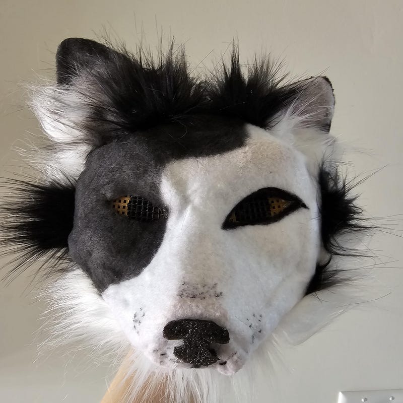 Therian Dog Mask - Etsy