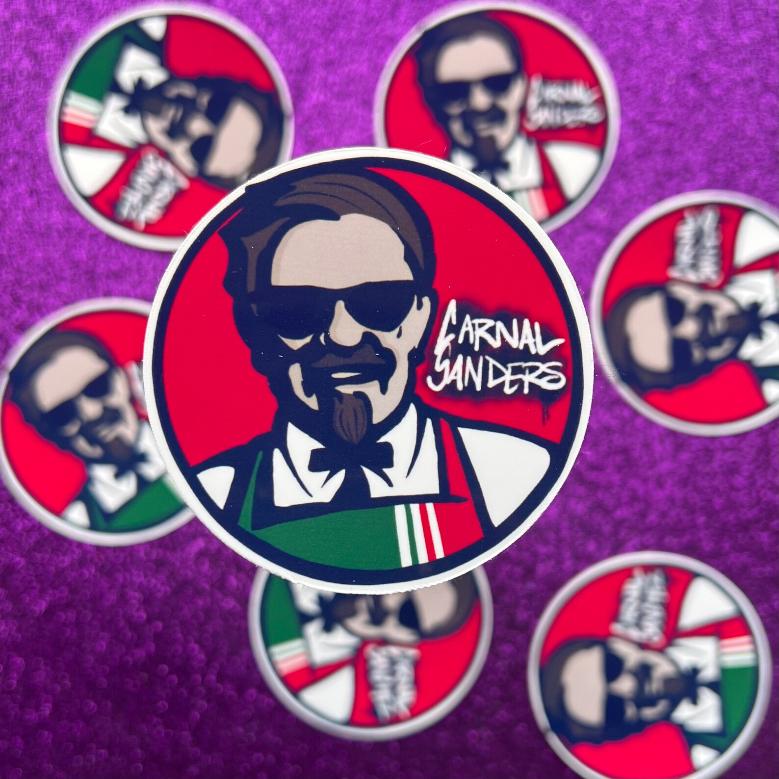 Carnal Sanders Sticker - Etsy