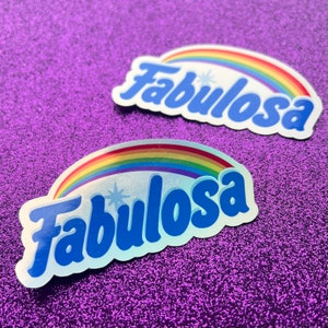 Fabulosa Sticker - Etsy