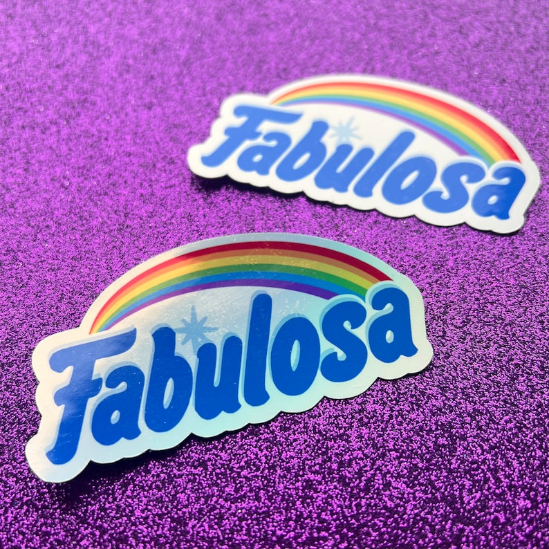 Fabulosa Sticker - Etsy