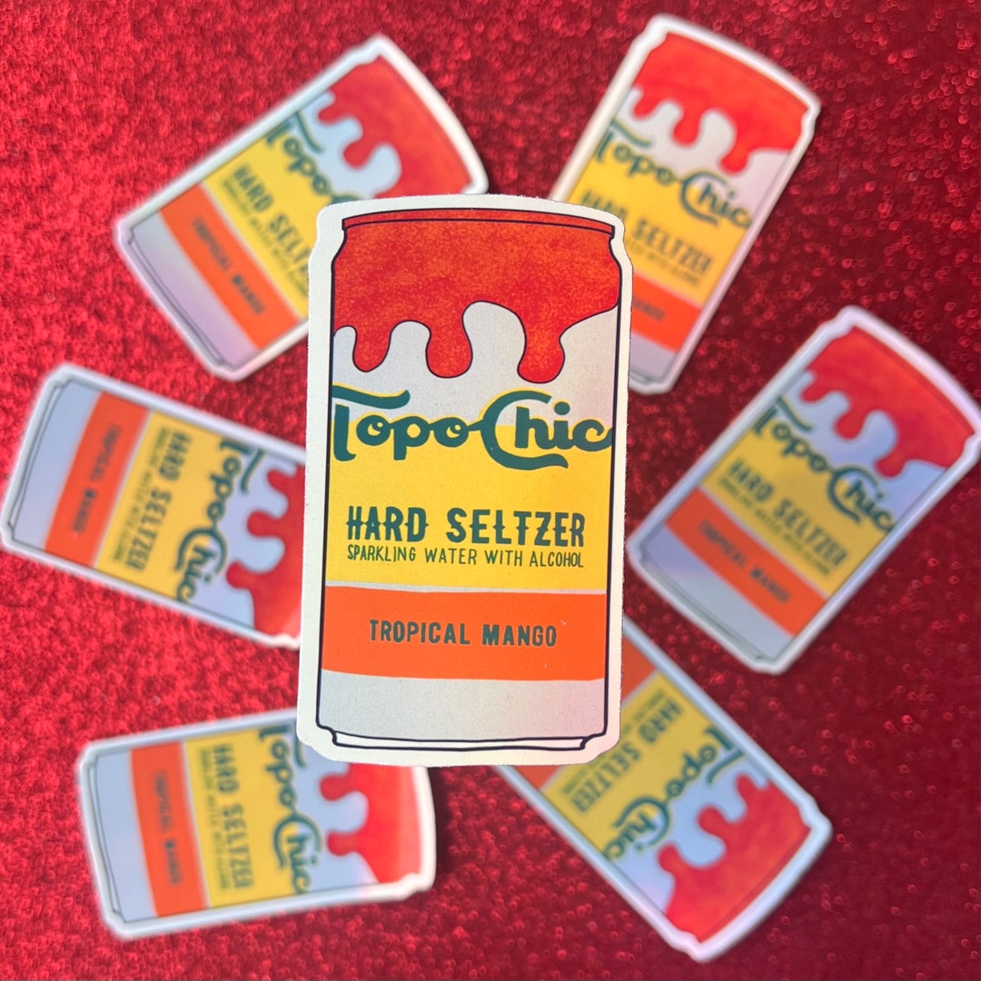 Topo Chico Vinyl Sticker - Etsy