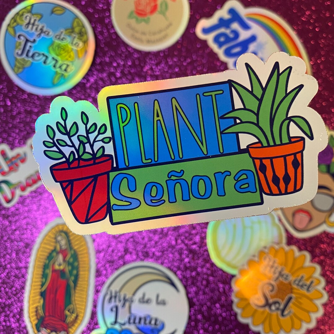 Plant Señora Sticker - Etsy