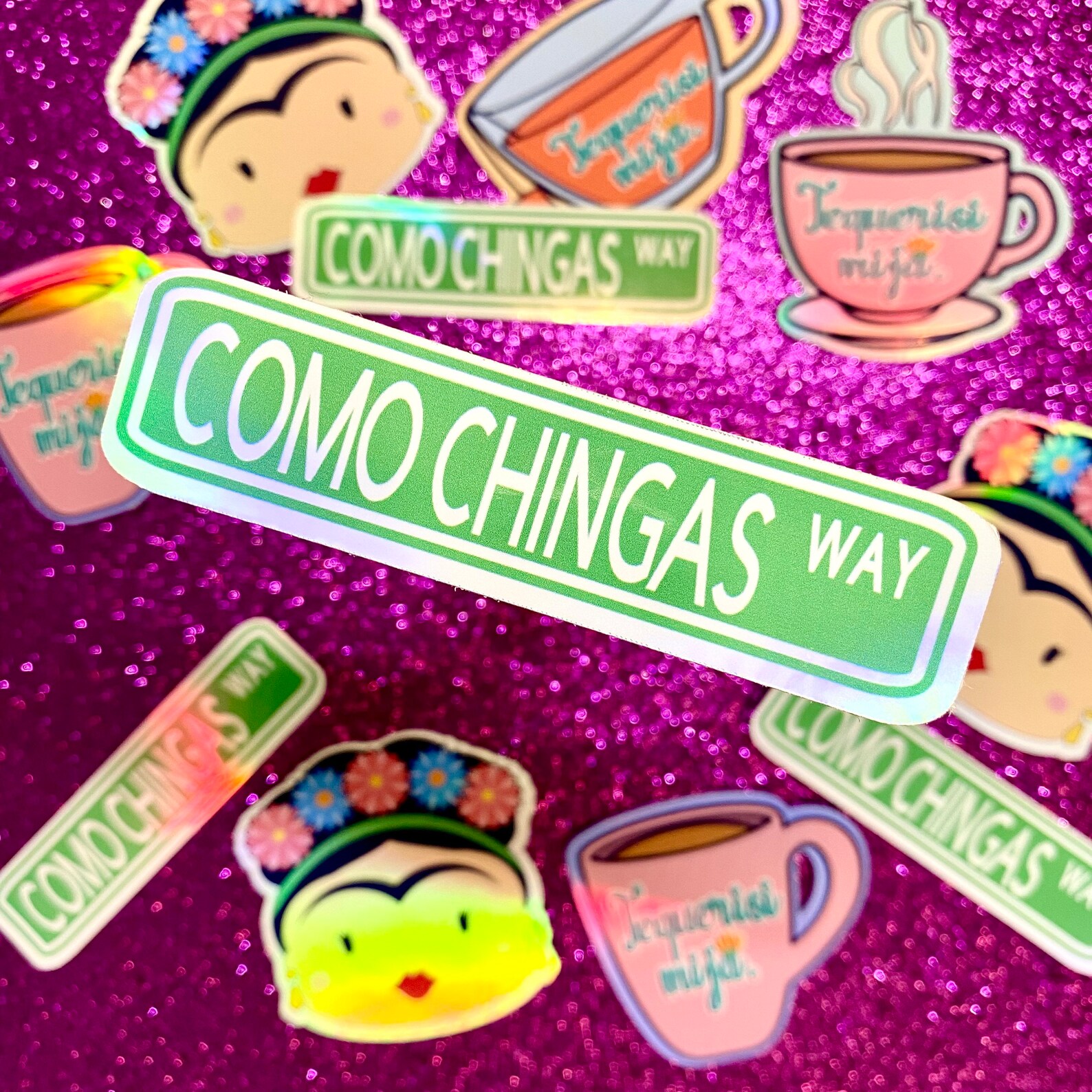 Como Chingas Way Sticker - Etsy
