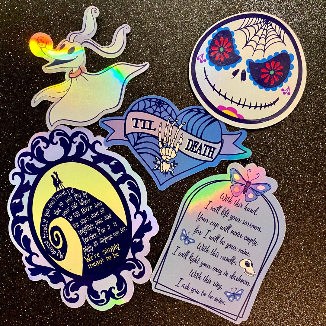 Tim Burton Sticker Collection - Etsy