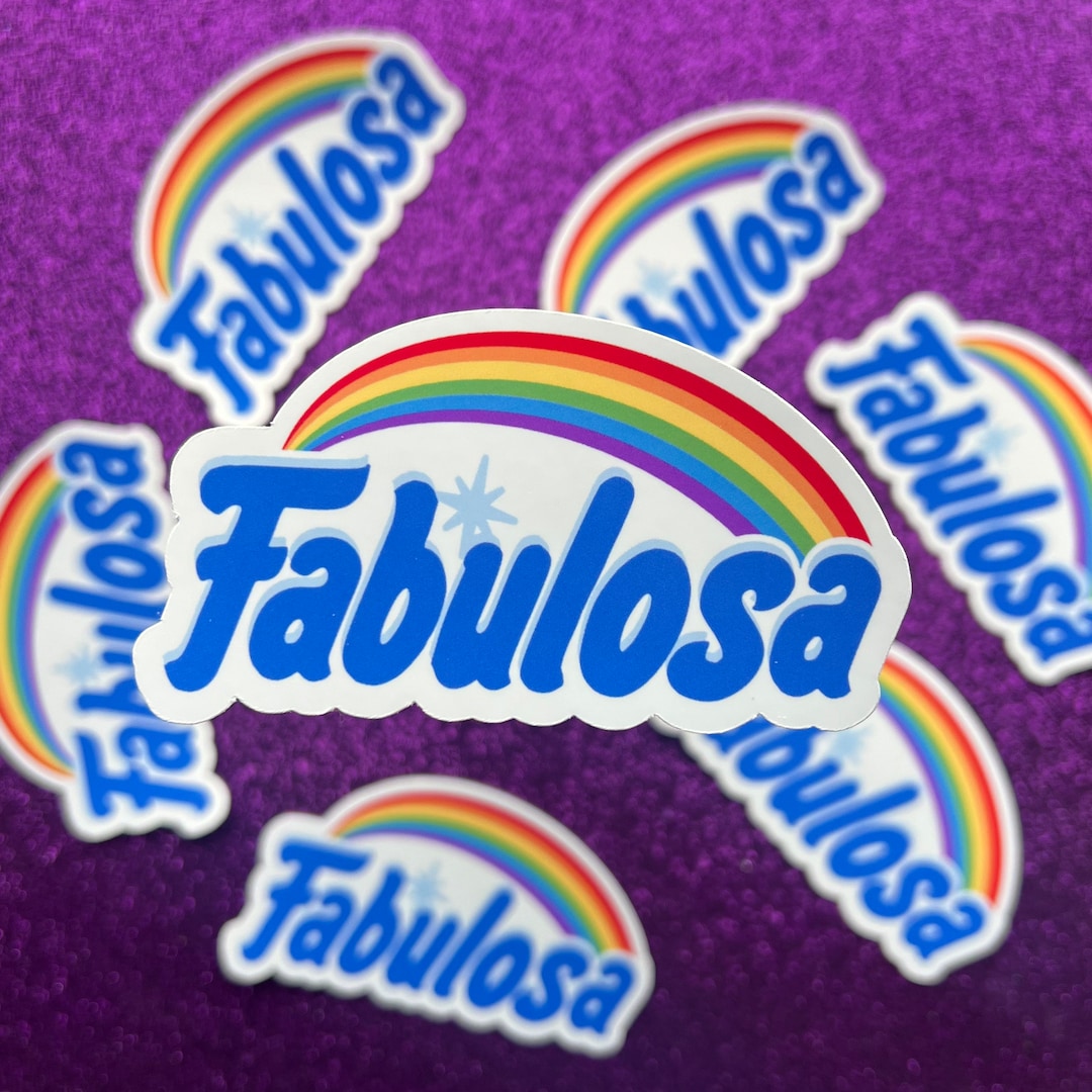 Fabulosa Sticker - Etsy