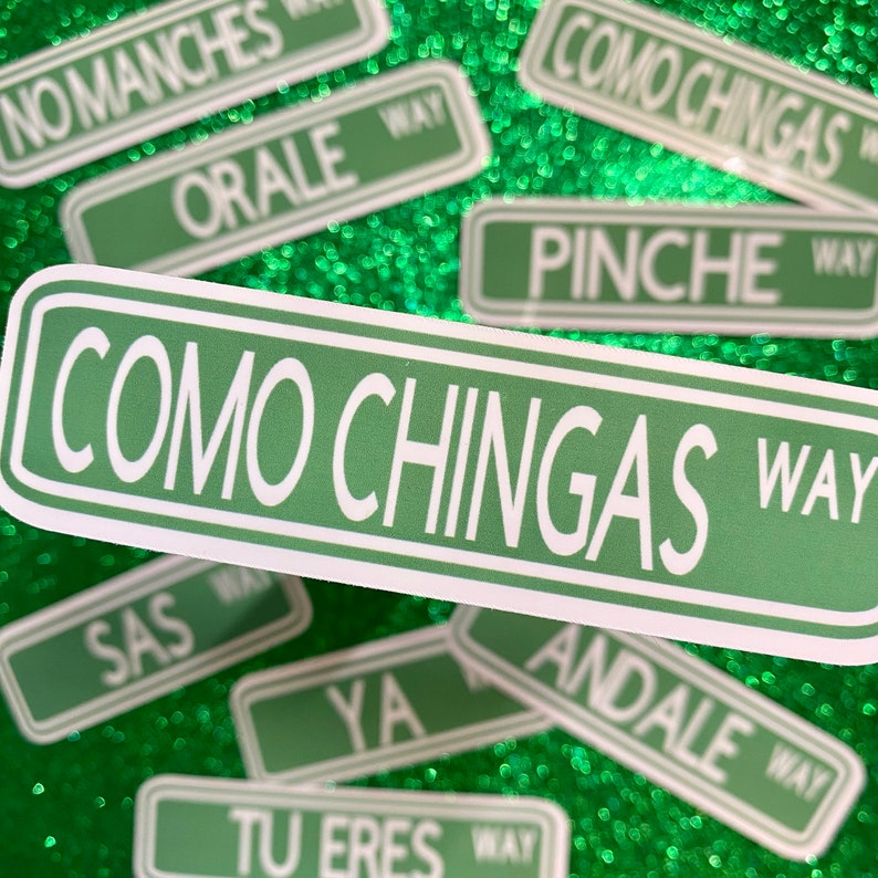 Como Chingas Way Sticker - Etsy