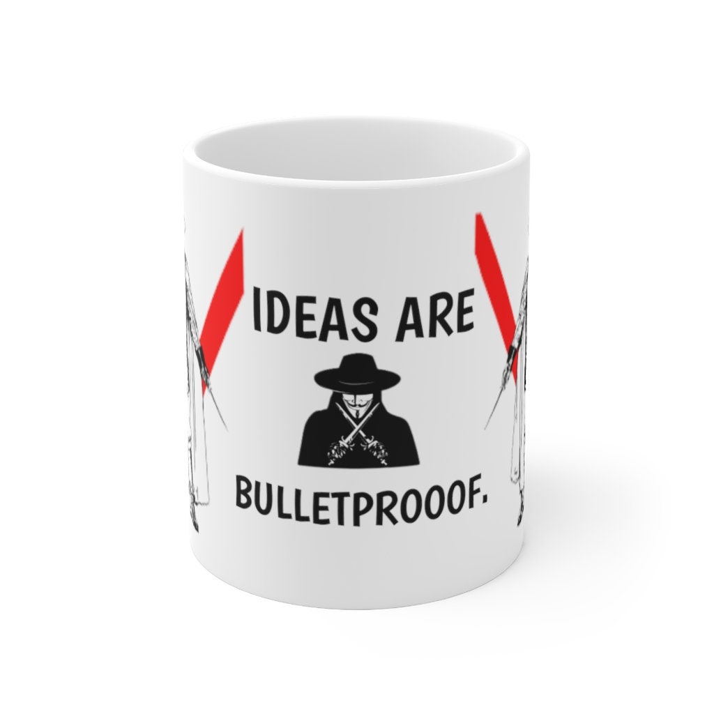 V For Vendetta Quotes Ideas Are Bulletproof