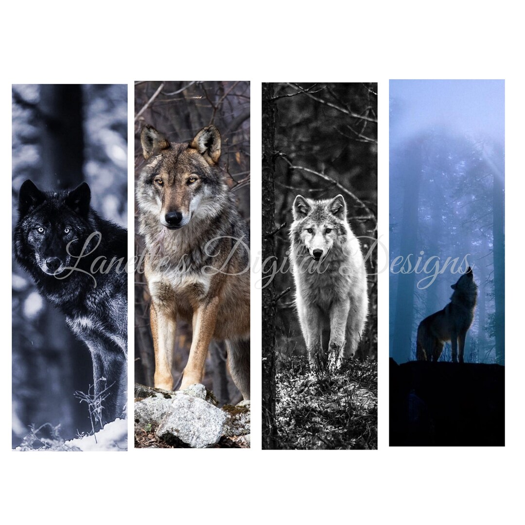 Wild Wolf Pen Wraps, Instant Download, Digital File, PNG - Etsy
