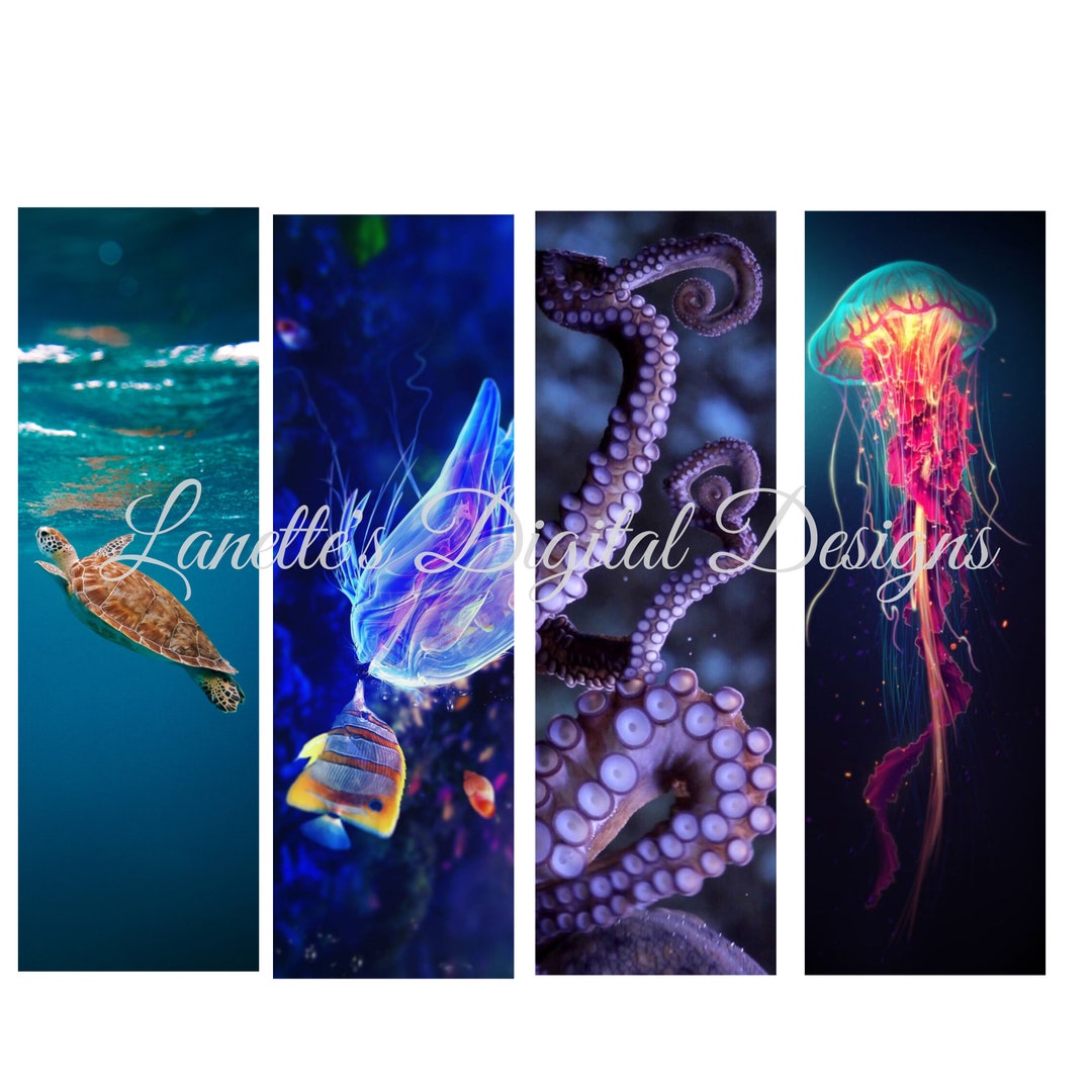 Sea Life, Pen Wraps, Instant Download, Digital File, PNG - Etsy