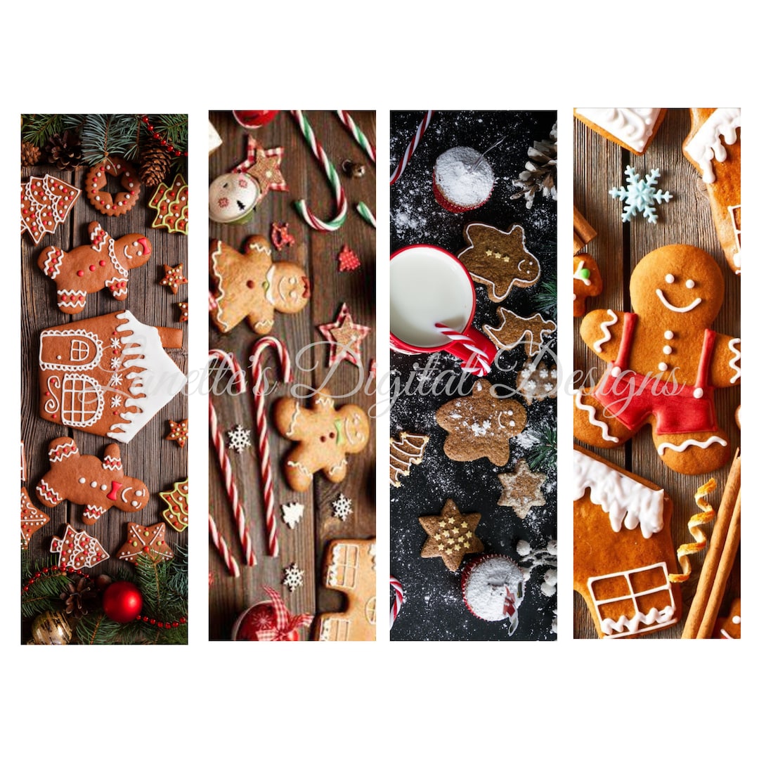 Gingerbread Man, Christmas Pen Wraps, Instant Download, Digital File ...