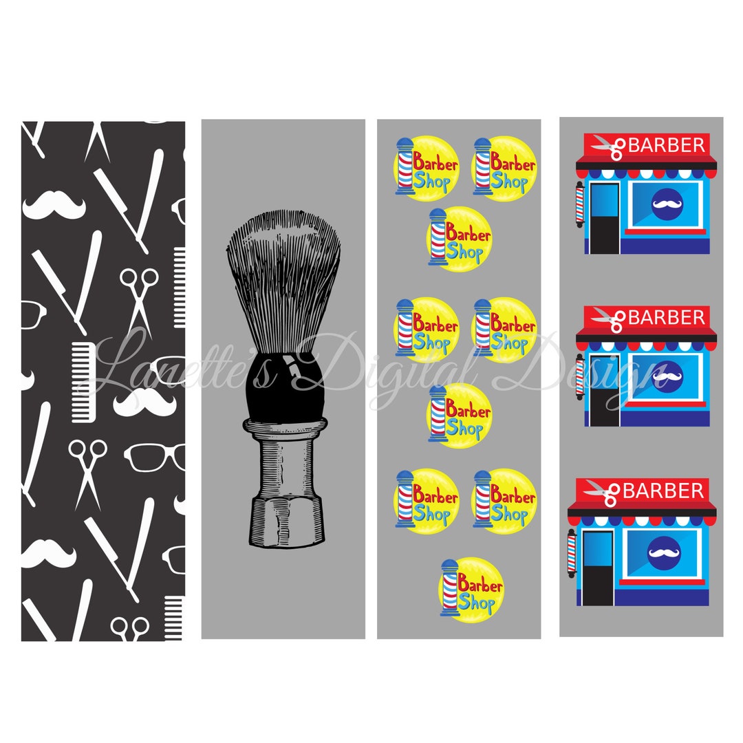 Barber, Pen Wraps, Instant Download, Digital File, PNG - Etsy