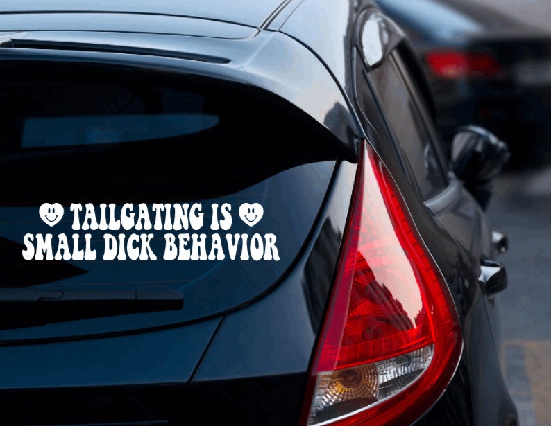 Tailgating Vinyl Decal Funny Car Decal Car Window Decal - Etsy