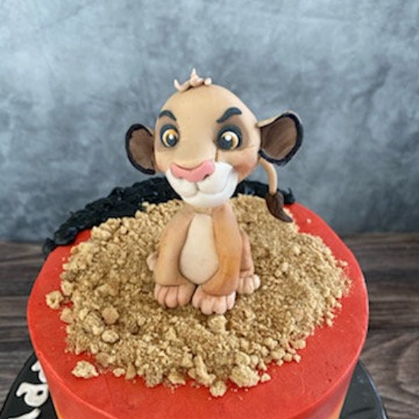 Simba Lion King Cake Topper - Etsy