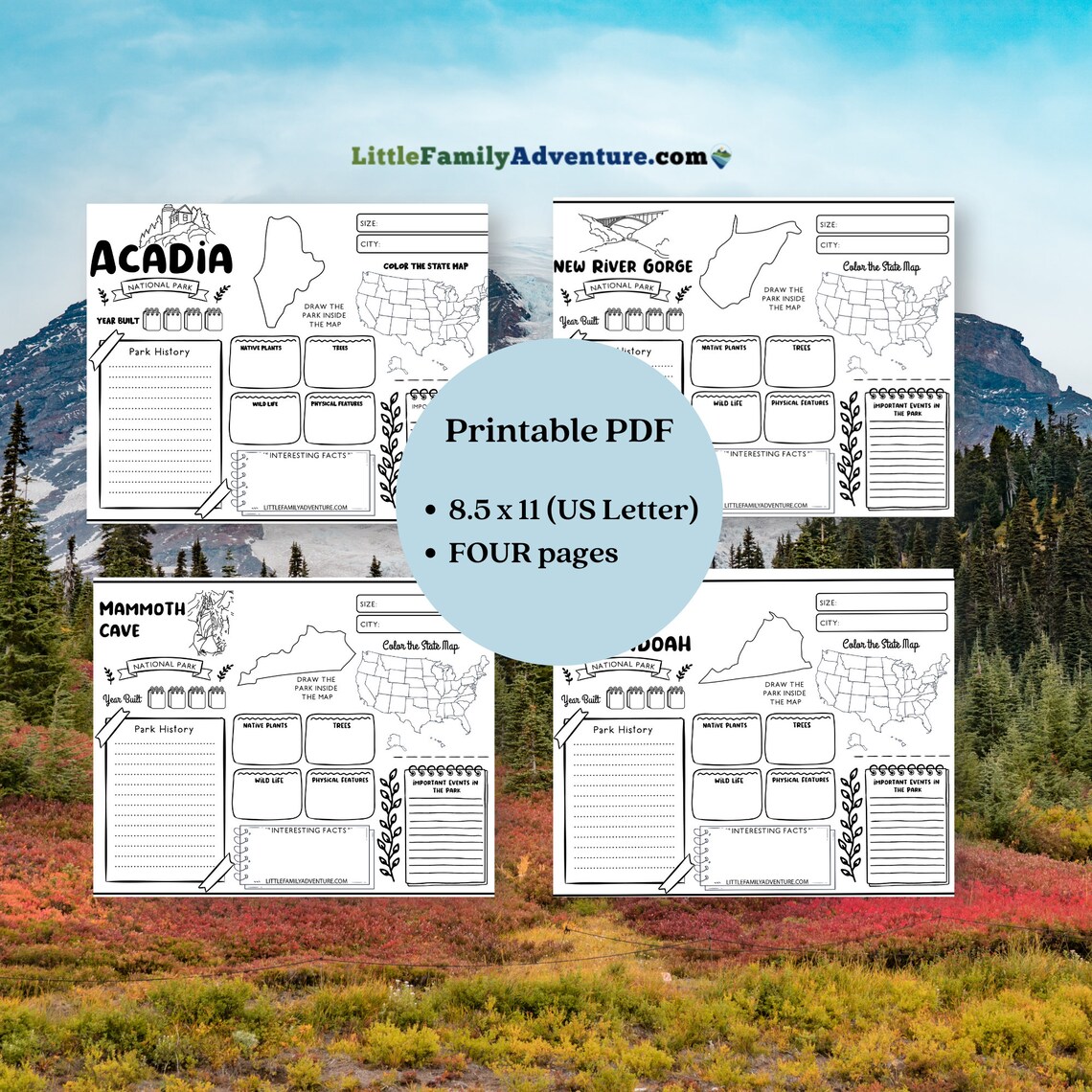 Northeast National Parks Research Pages | Acadia | Shenandoah | West ...