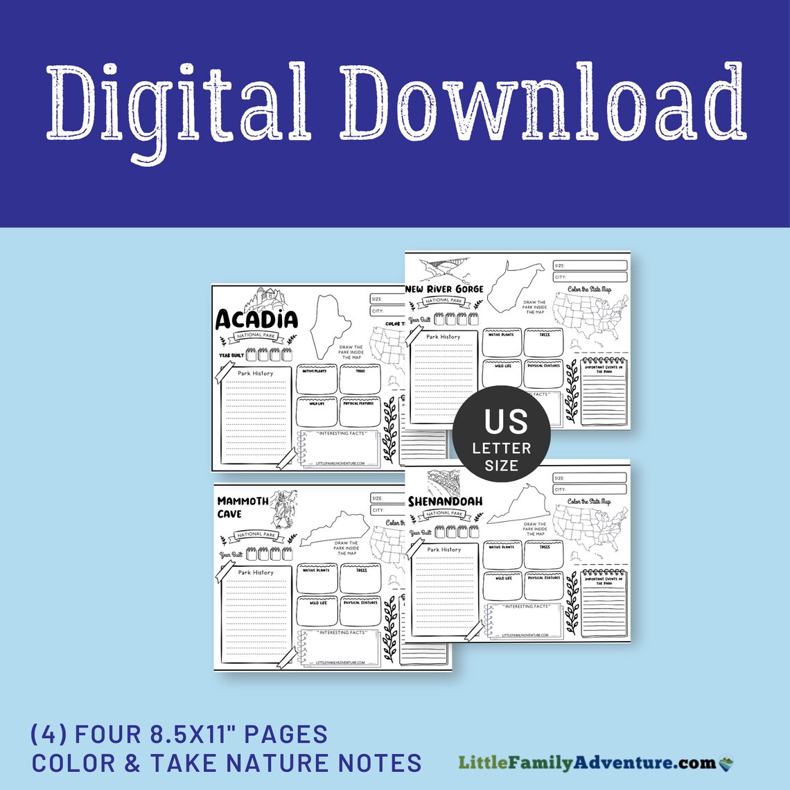 Northeast National Parks Research Pages | Acadia | Shenandoah | West ...