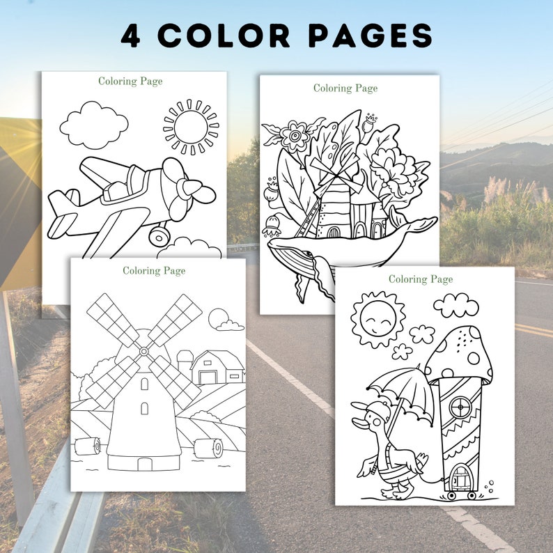 Road Trip Activity Pack for Kids | Vacation Game Bundle | Digital FUN ...