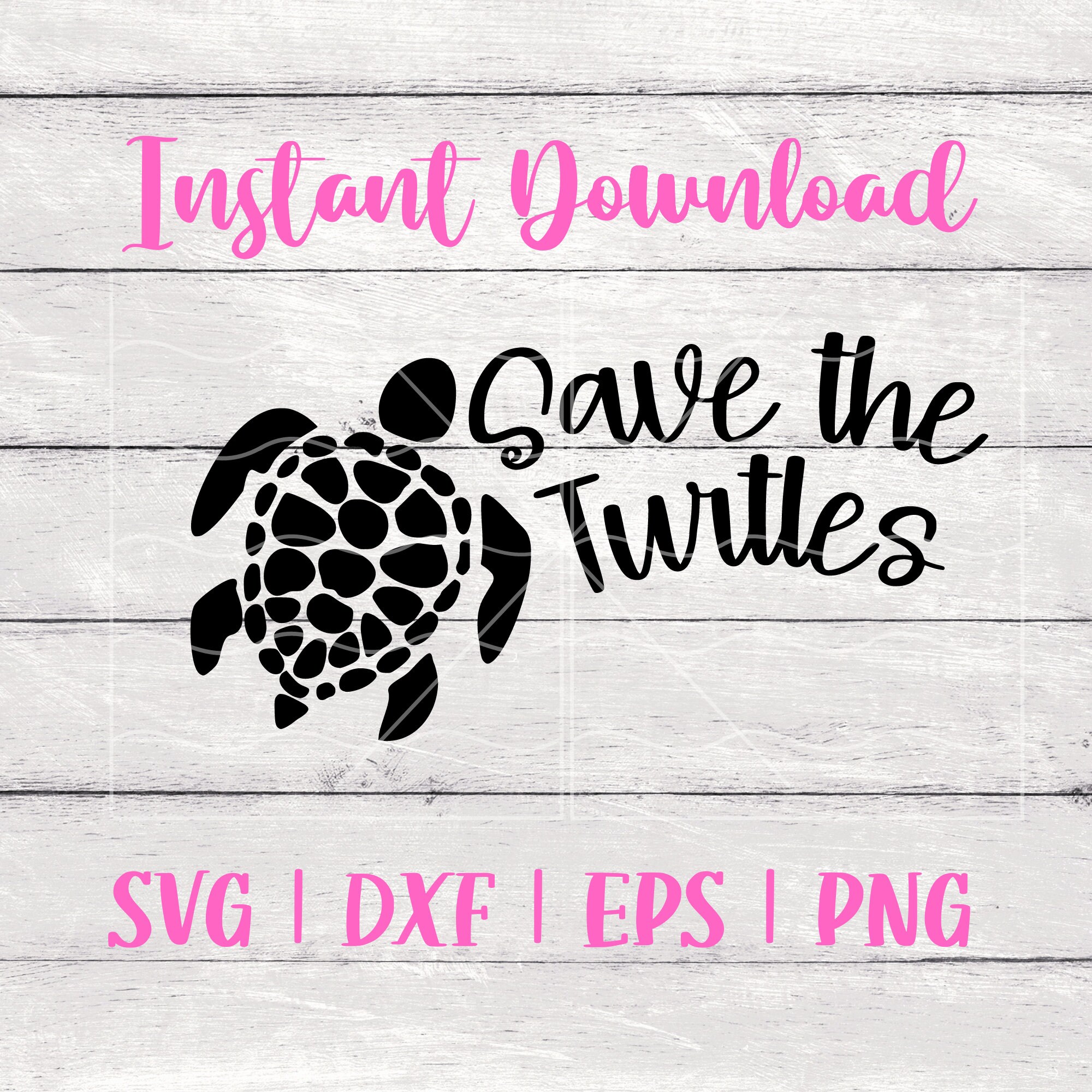 Sea Turtle SVG File | Turtle SVG | Save the Turtles T-shirt Design ...