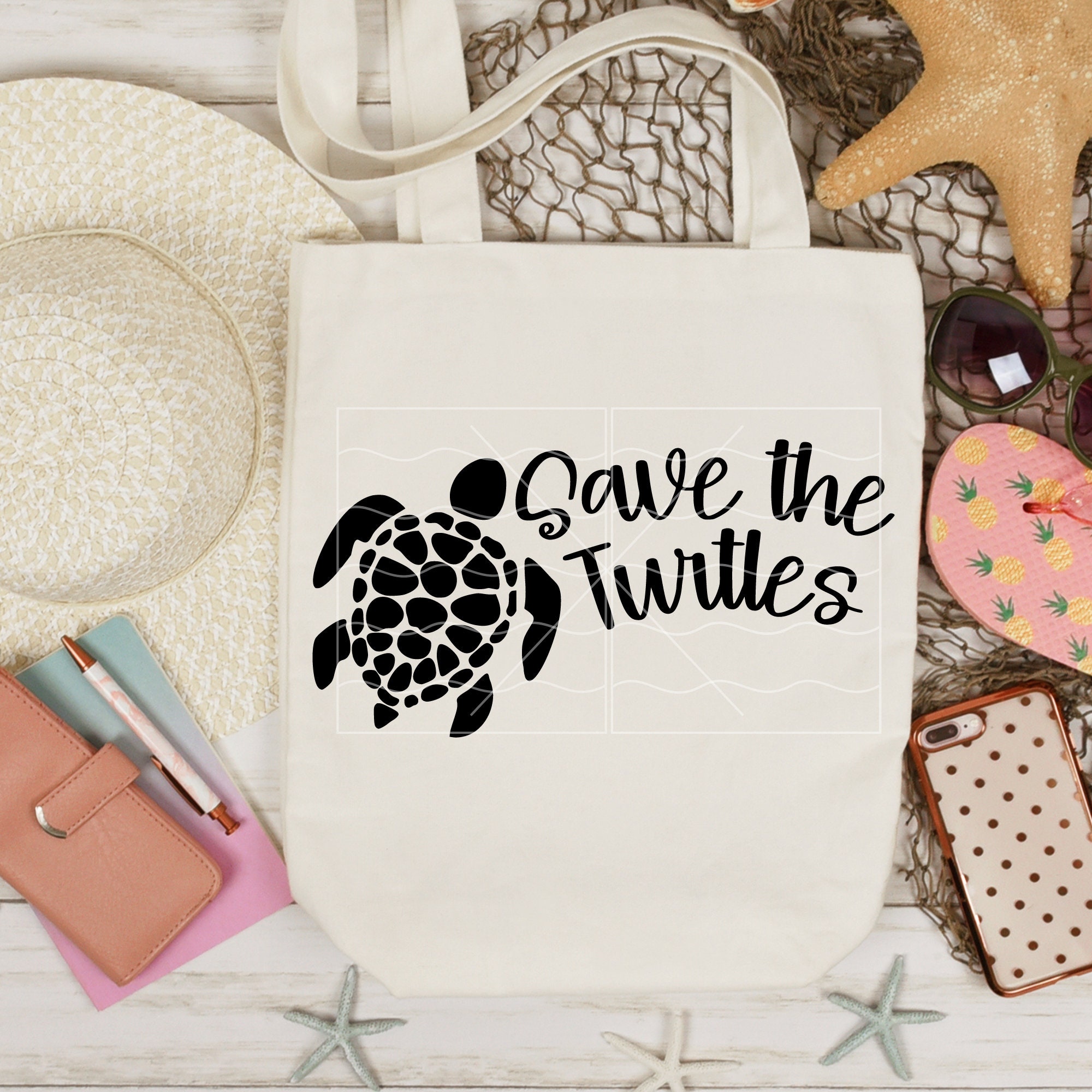 Sea Turtle SVG File | Turtle SVG | Save the Turtles T-shirt Design ...