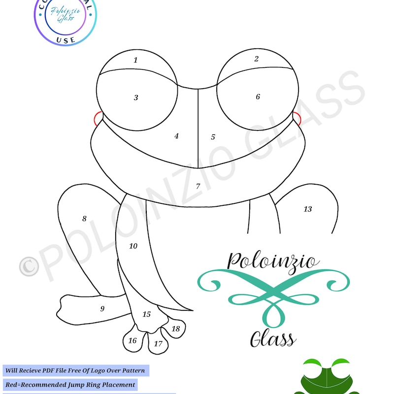 Stained Glass Frog - Etsy