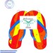 Flip Flop Stained Glass Pattern Commercial or Hobby Use Digital PDF PNG ...