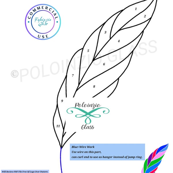 Feather Stained Glass - Etsy