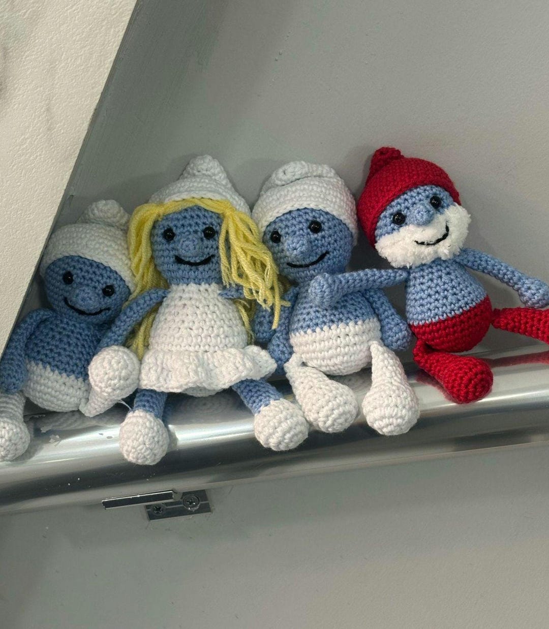Smurfs, Smurfette, Papa Smurf, Easy Crochet Pattern - Etsy UK