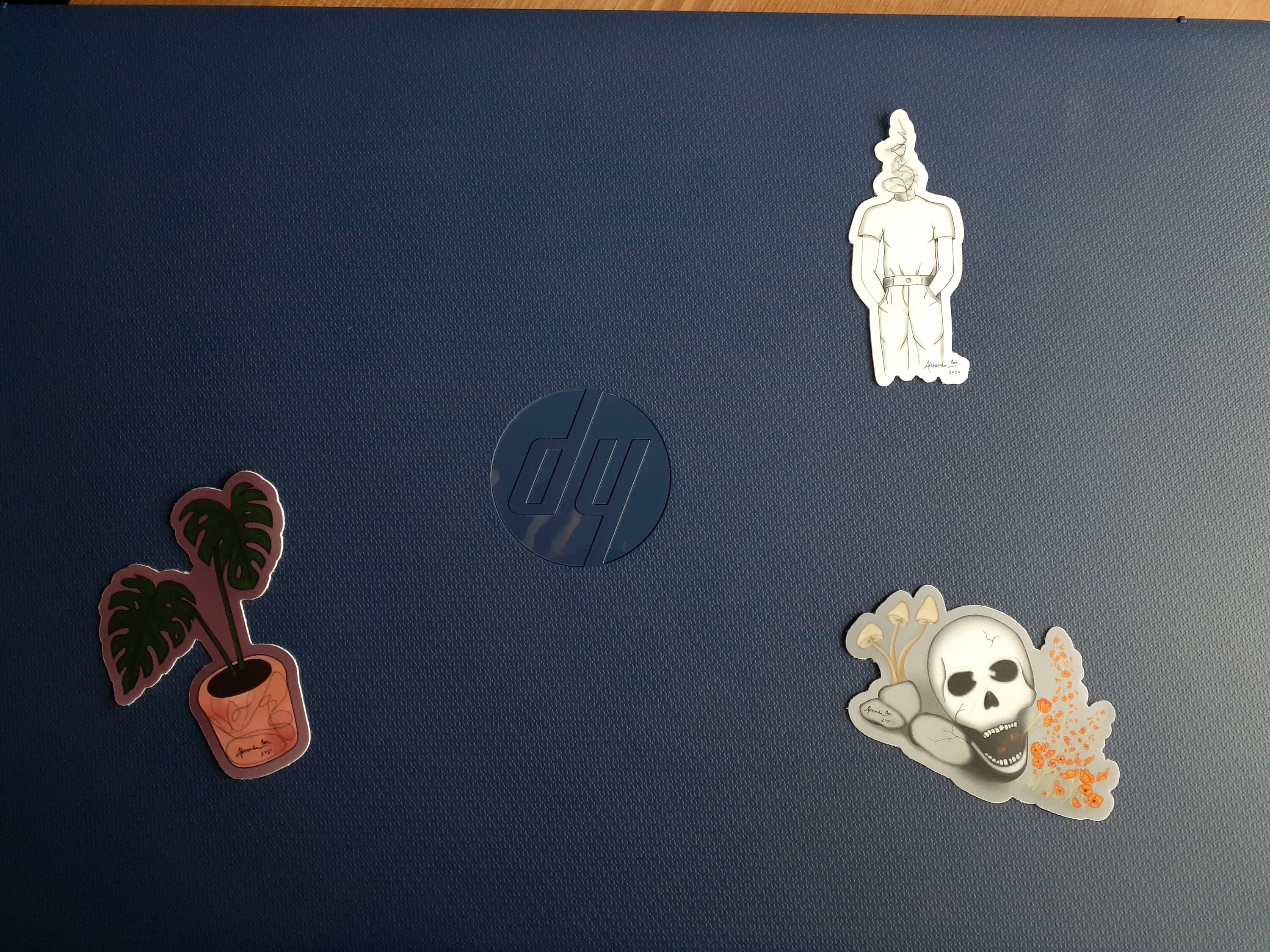 Scatterbrain Man Line Art Sticker/decal - Etsy