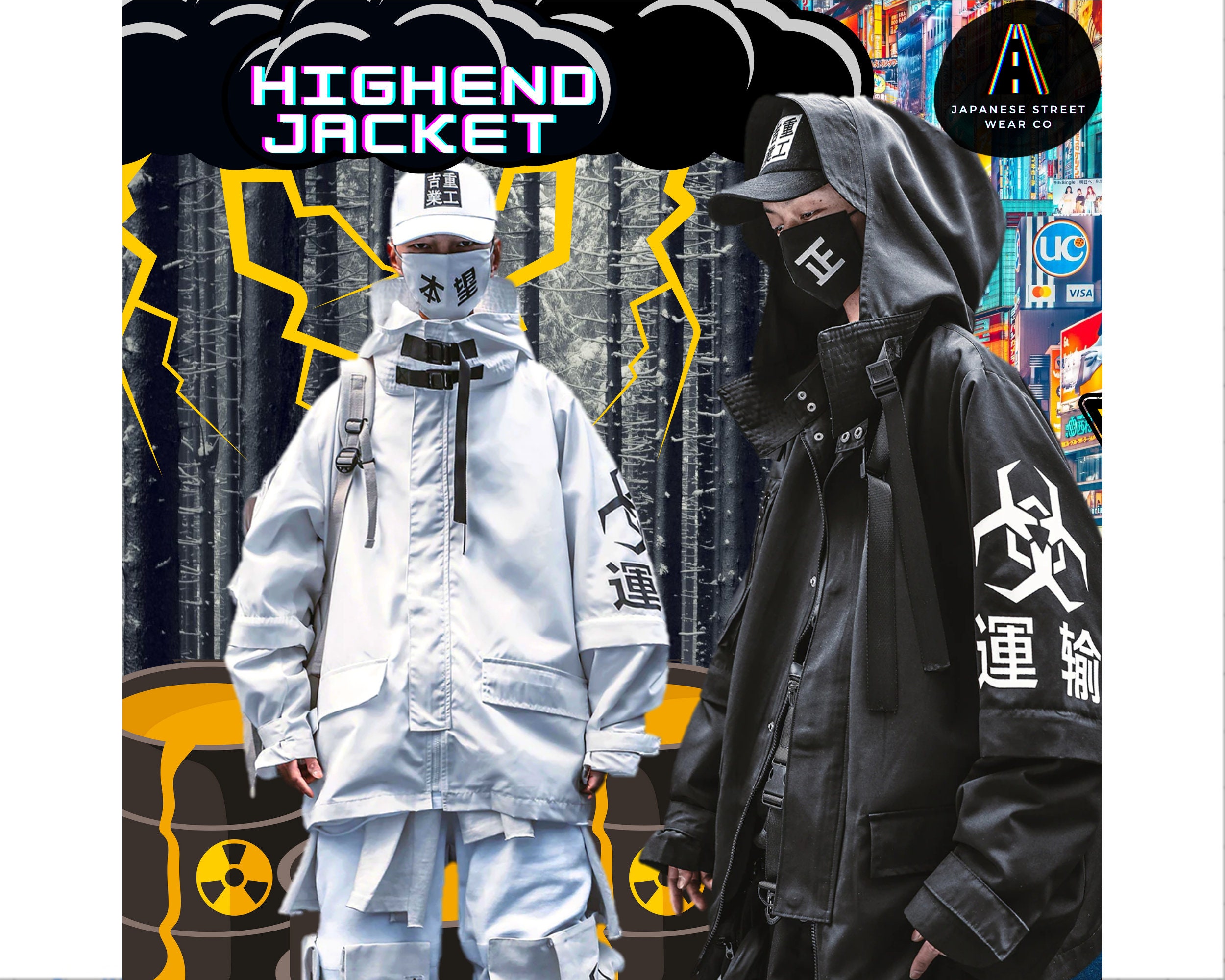 Japanese Cyberpunk Fashion