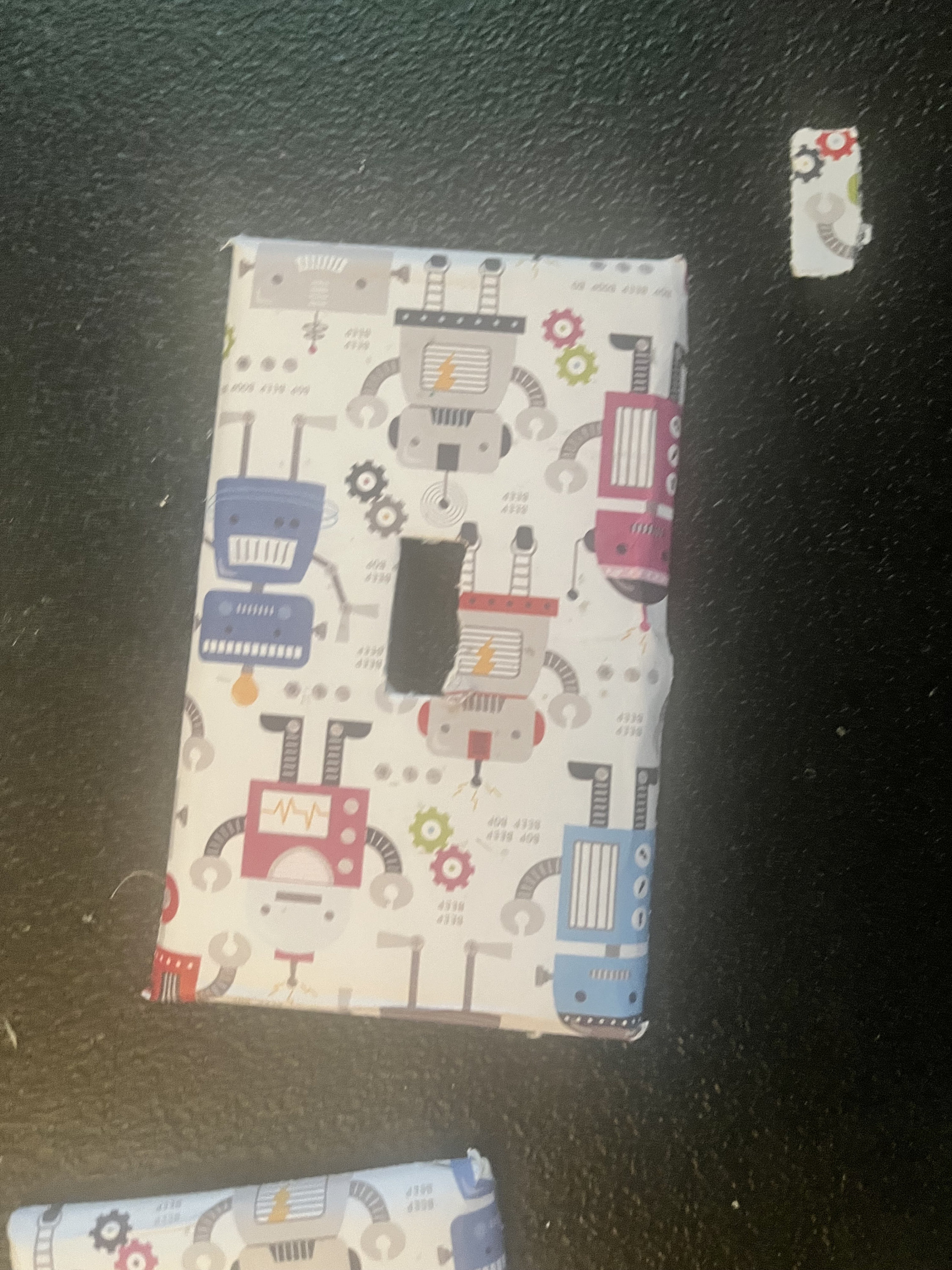 Custom Switch Plate Cover Robot - Etsy