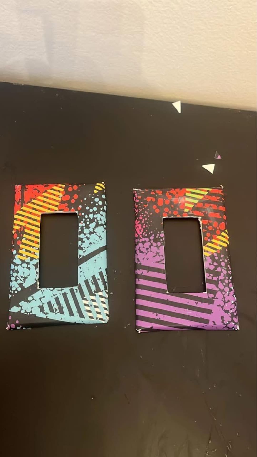 80s Style Switch Plate Covers - Etsy