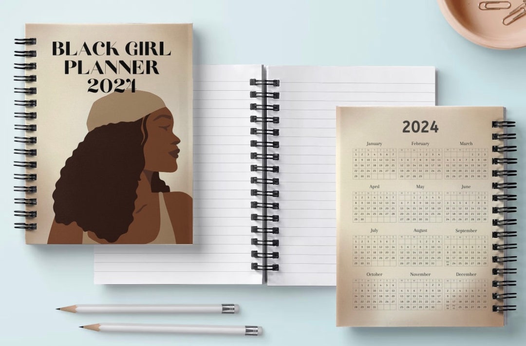 Black Girl Digital Planner 2024 - Etsy