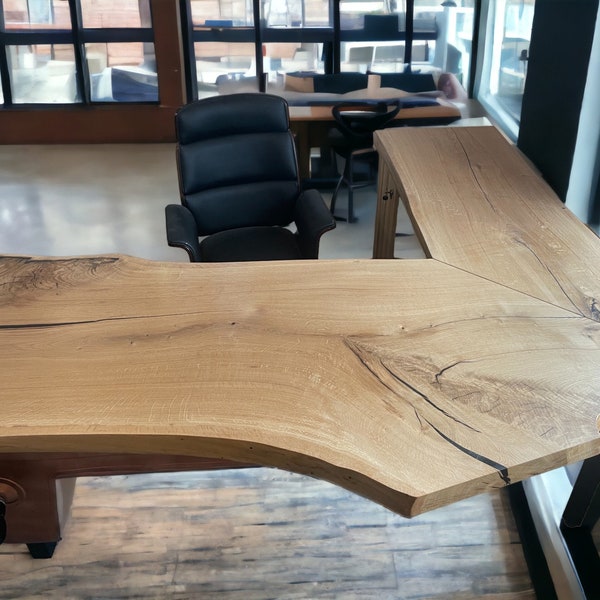 L Shaped Desk - Etsy