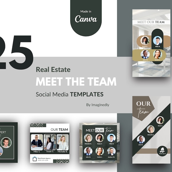 Meet the Team Real Estate - Etsy