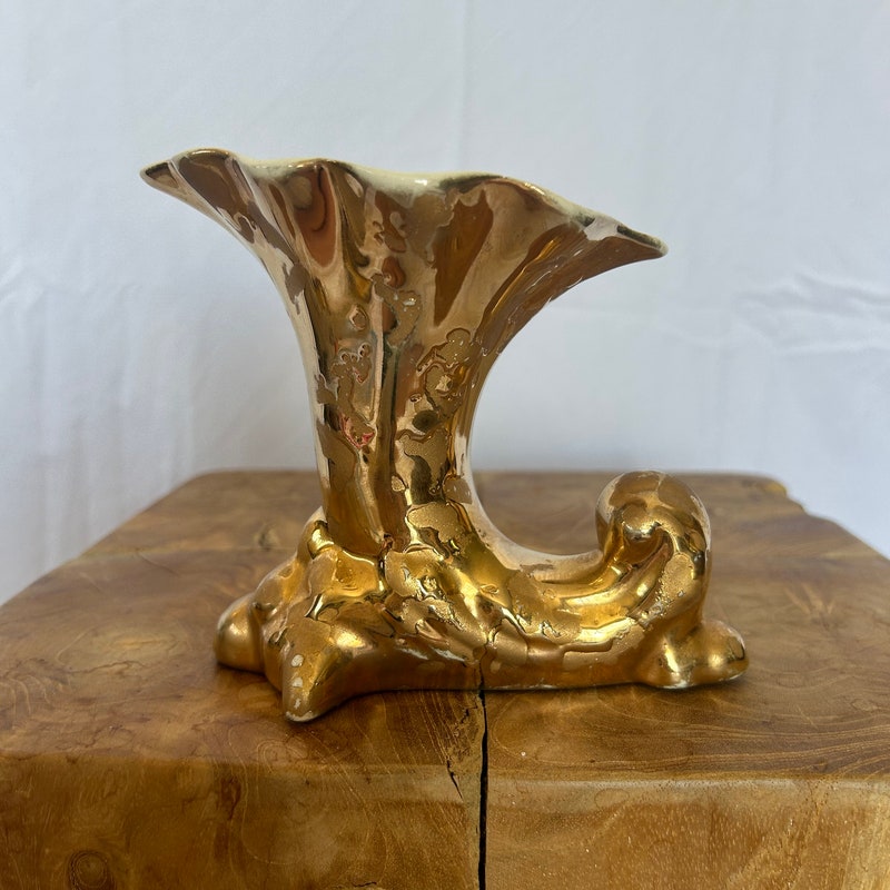 Cornucopia Vase - Etsy