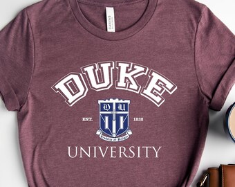 Duke University Shirt - Etsy