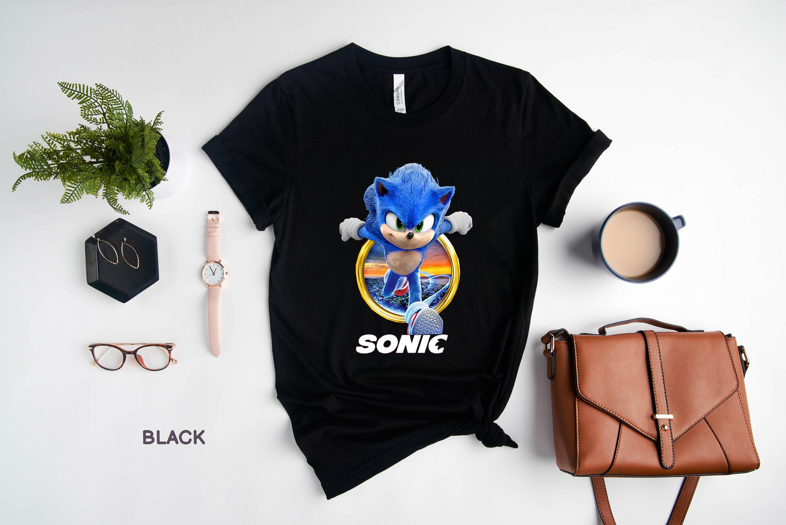 Sonic The Hedgehog Shirt, Sonic Tee, Sonic Birthday Shirt sold by Linda ...