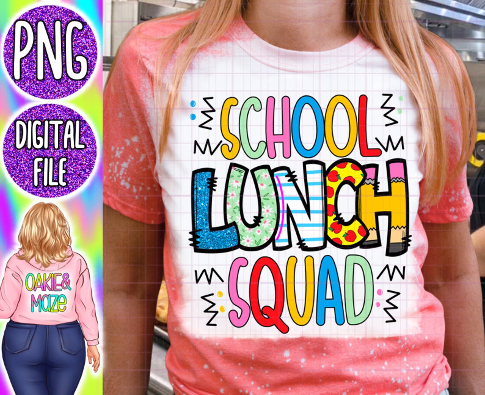 Lunch Lady Png Cafeteria Worker Png School Lunch Lady Gift - Etsy