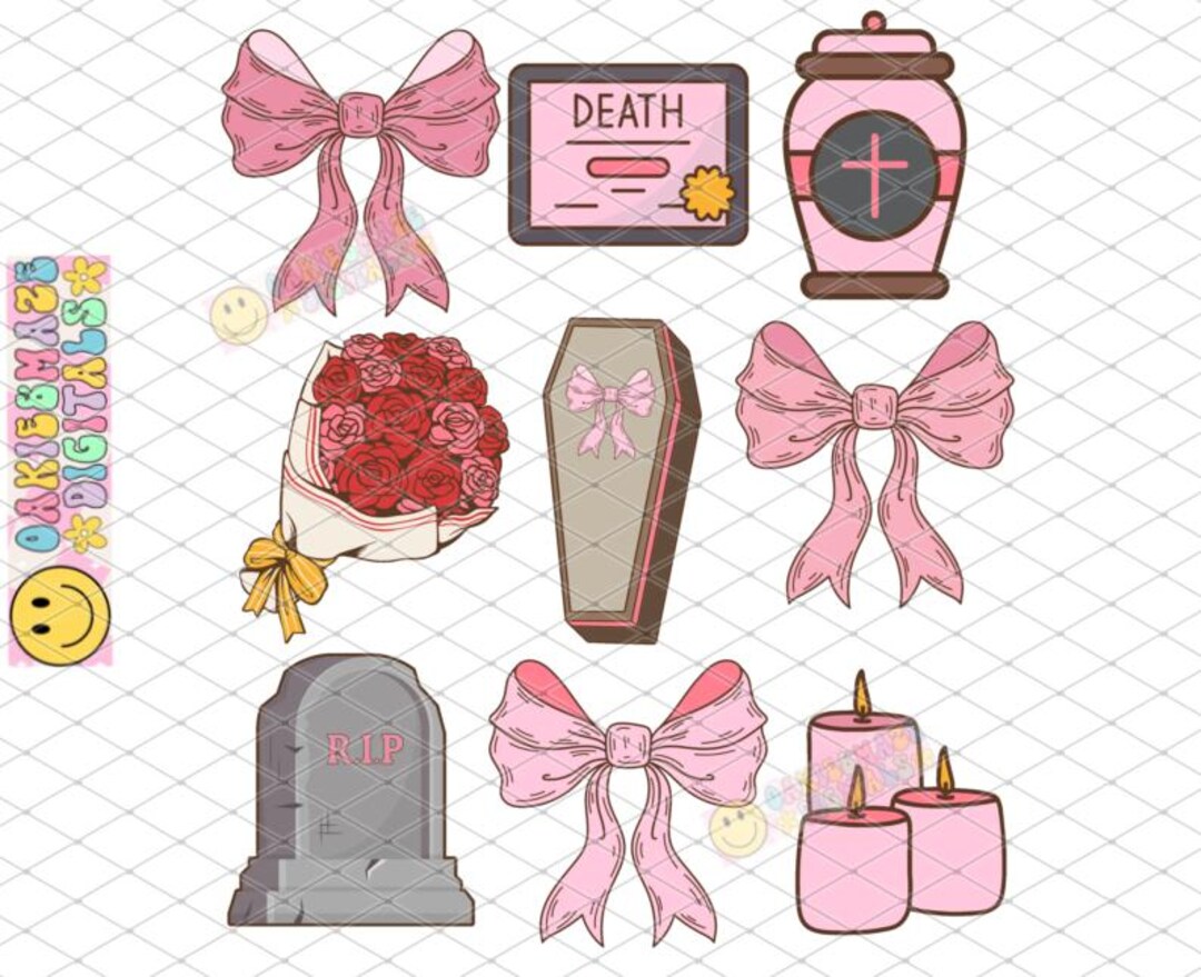 Funny Coquette Cute Funeral Service Worker Mortuary Student Mortician ...