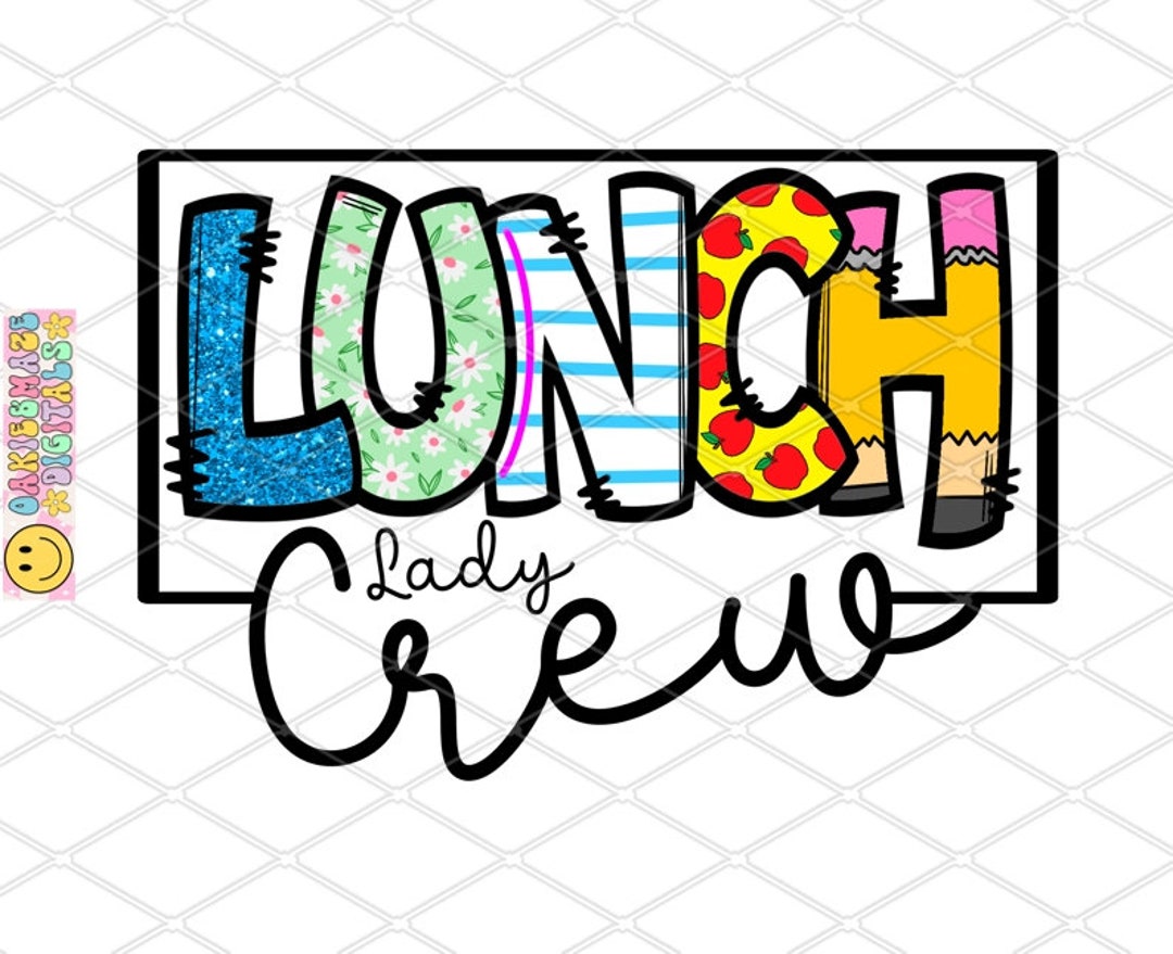 Lunch Lady Png, Cafeteria Worker Png, School Lunch Lady Gift, Lunch ...