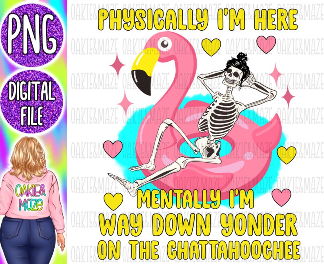 Summertime Png Summer Pool Skeleton Floatie Pool Float Flamingo ...