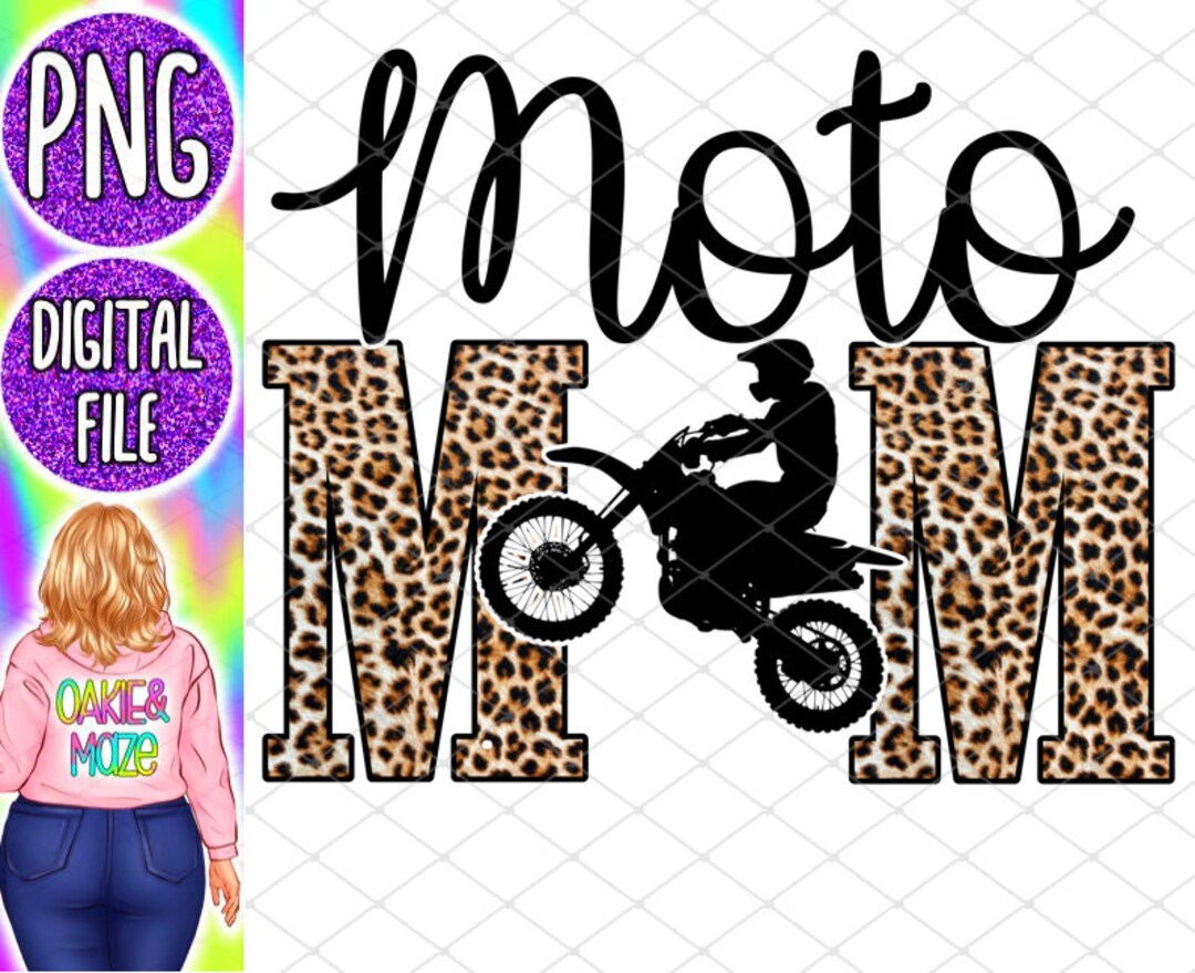Moto Mom Png, Motocross Mom Png, Motocross Png, Sublimation Design ...